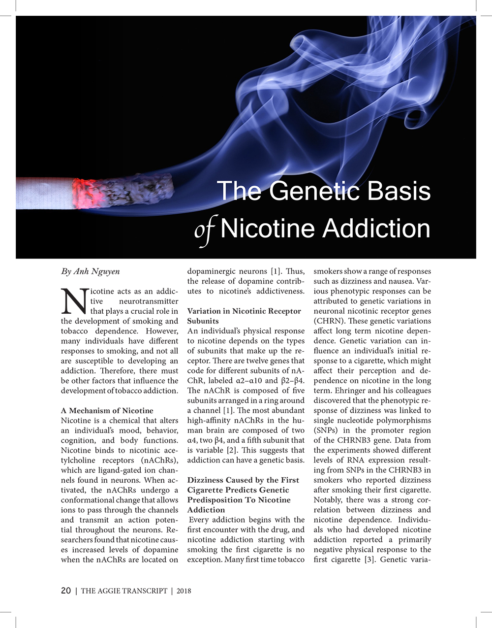 The Aggie Transcript: Building a Science Writing Space for Students ...