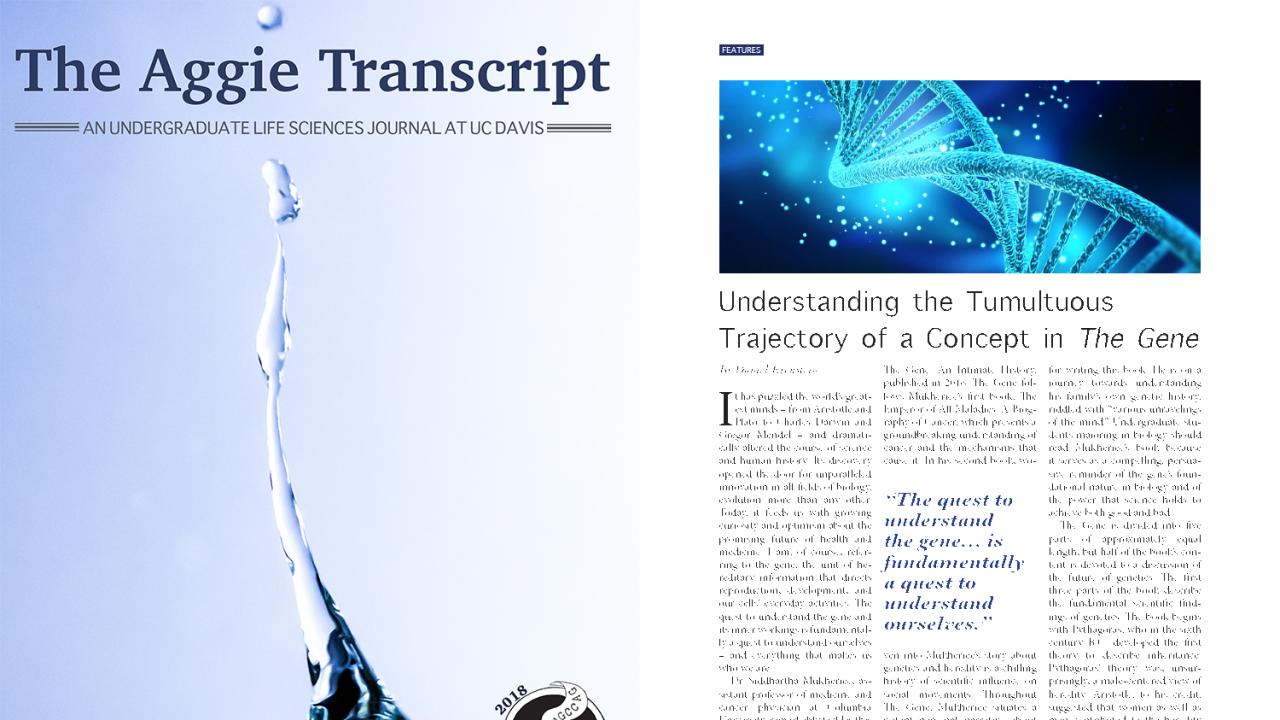 The Aggie Transcript: Building a Science Writing Space for Students ...