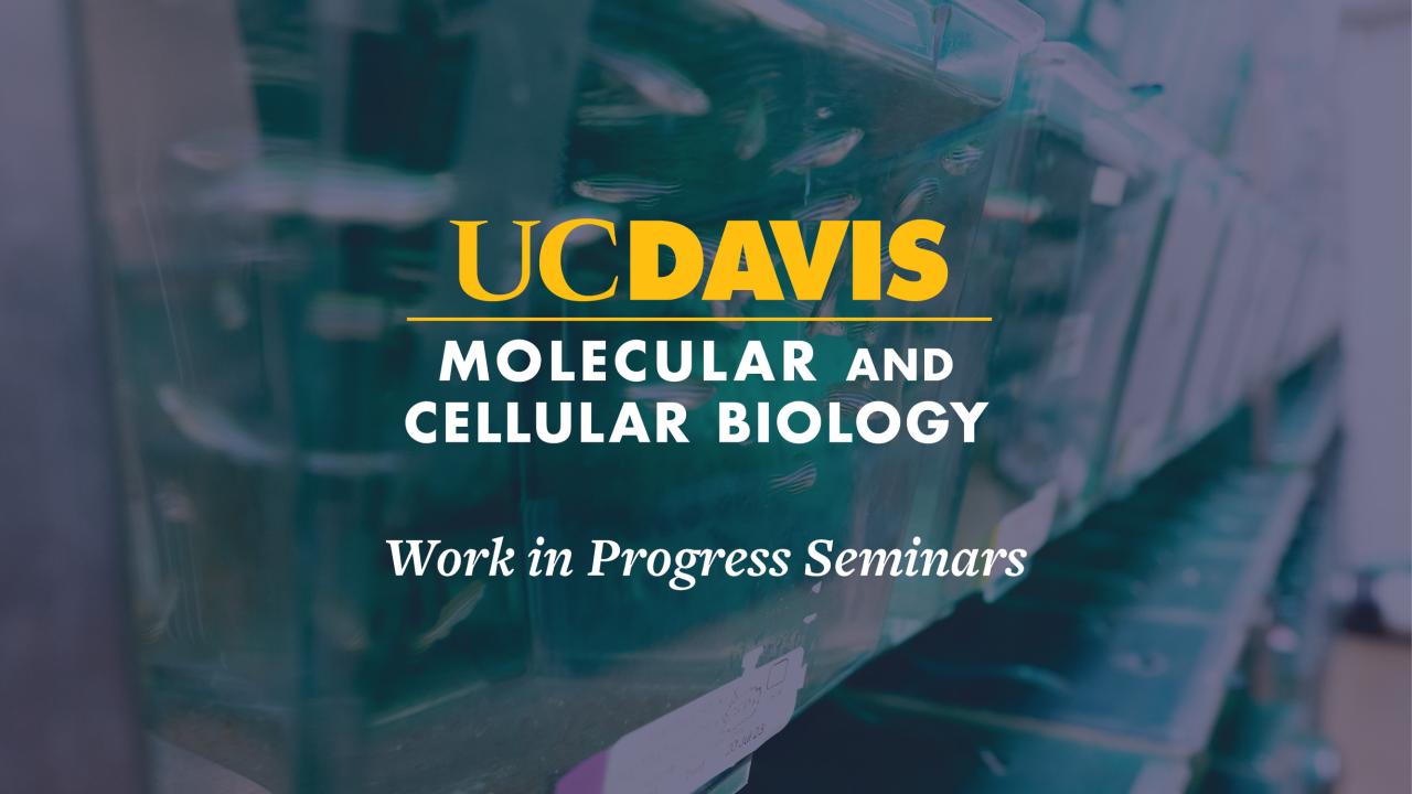 Constance Tse | Work In Progress Seminar | College of Biological Sciences