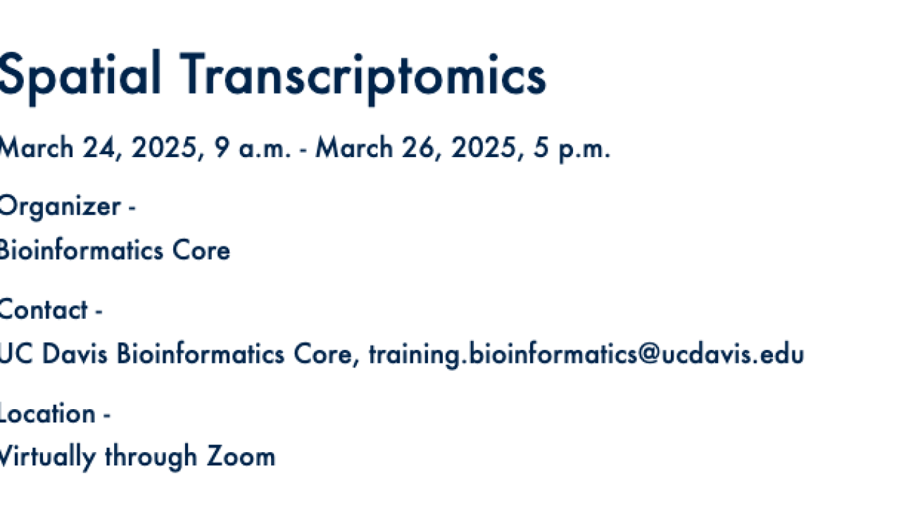 Spatial Transcriptomics | College of Biological Sciences