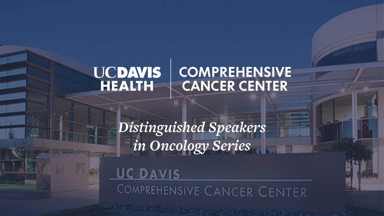 Distinguished Speakers in Oncology Series: Xianghong Jasmine Zhou ...